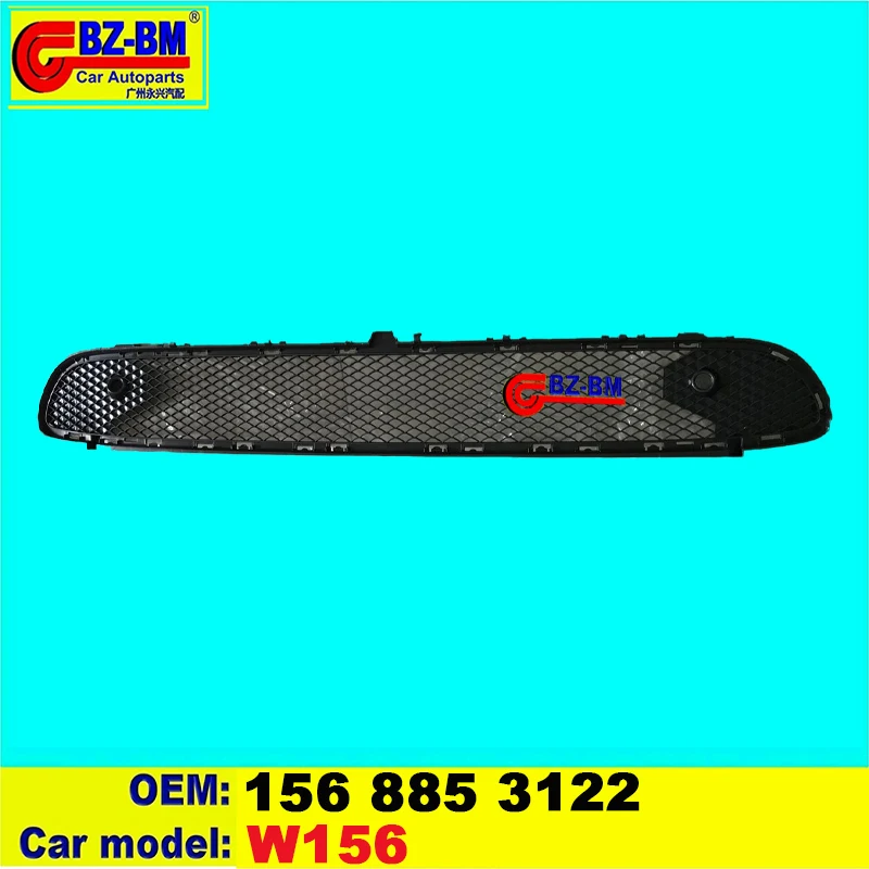 前保险杠通风网通风网前保险杠下格栅适用于benz W117 W163 W164型号1178858900 - Buy S500前保险杠透气网 ...