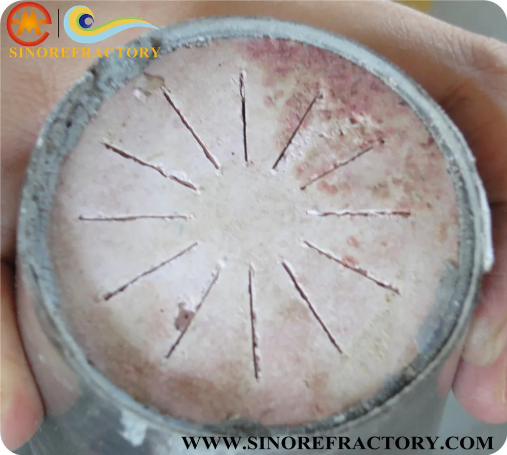 Ladle Refractory Corundum Spinel Purging Porous Plug - Buy Purging Plug ...