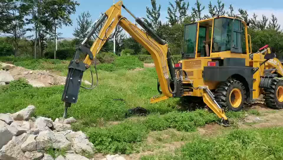 Viral Videos & Demos On Backhoe loader with hammer - Alibaba.com