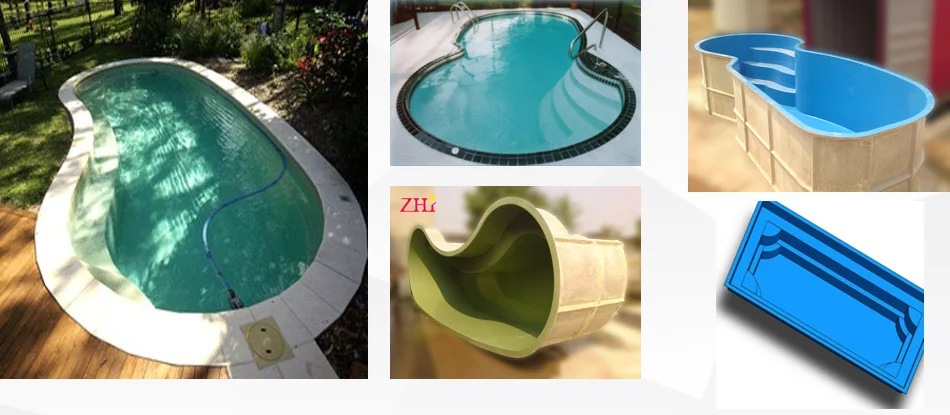 Prefabricated Fiberglass Swimming Pool Shell - Buy Fiberglass Pool ...