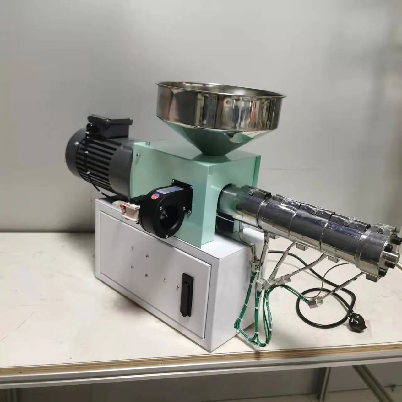Extrusora de Plástico Pequeña SJ35, Máquina de Extrusión de Laboratorio ...