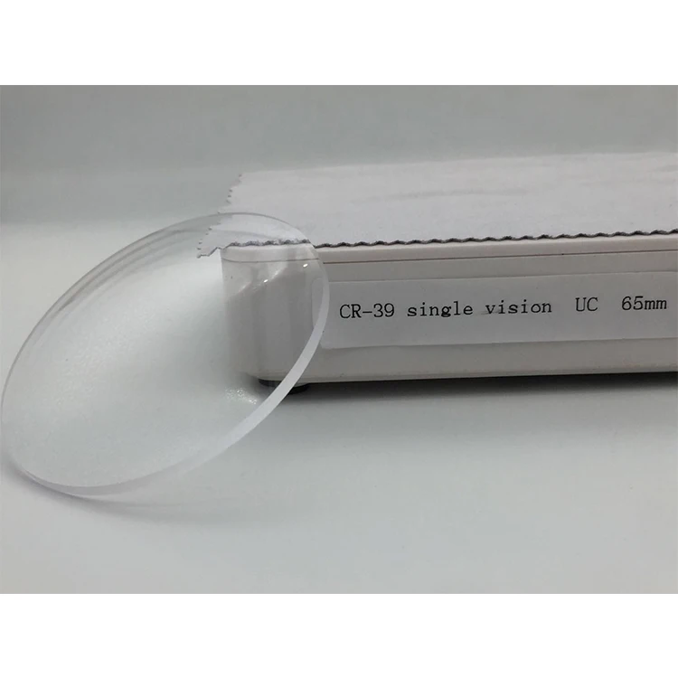 Cheap Price Cr39 Resin Material 1.499 Index Single Vision Uncoated ...