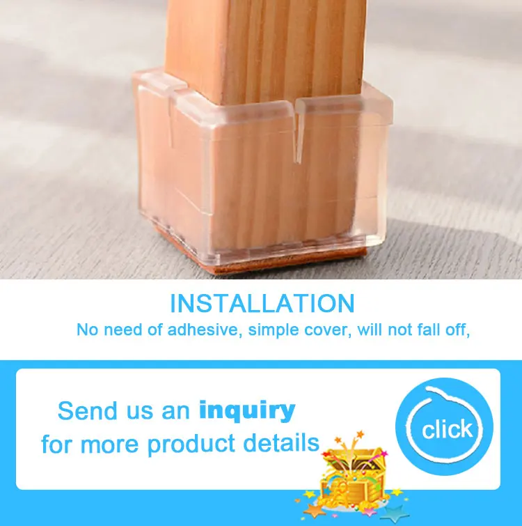 Toco Silicon Furniture Protection Cover Chair Leg Silicone Floor ...