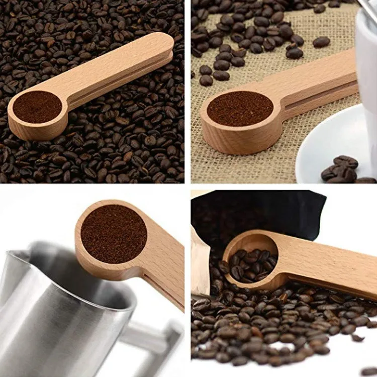 Eco-friendly Beech Wood Coffee Spoon - Perfect for Giveaways