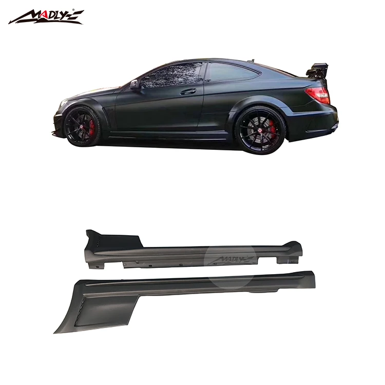 2010-2013 C Class W204 Body Kits For Mercedes Benz W204 Coupe 2-door ...