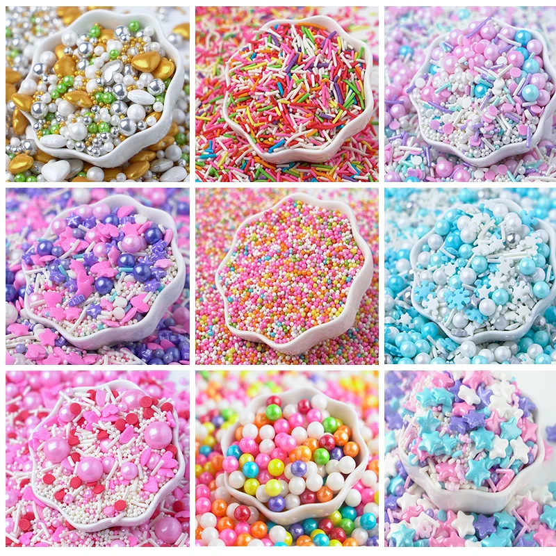Mixed Size Shape Dragees Edible Sprinkles For Cake Decoration - Buy ...