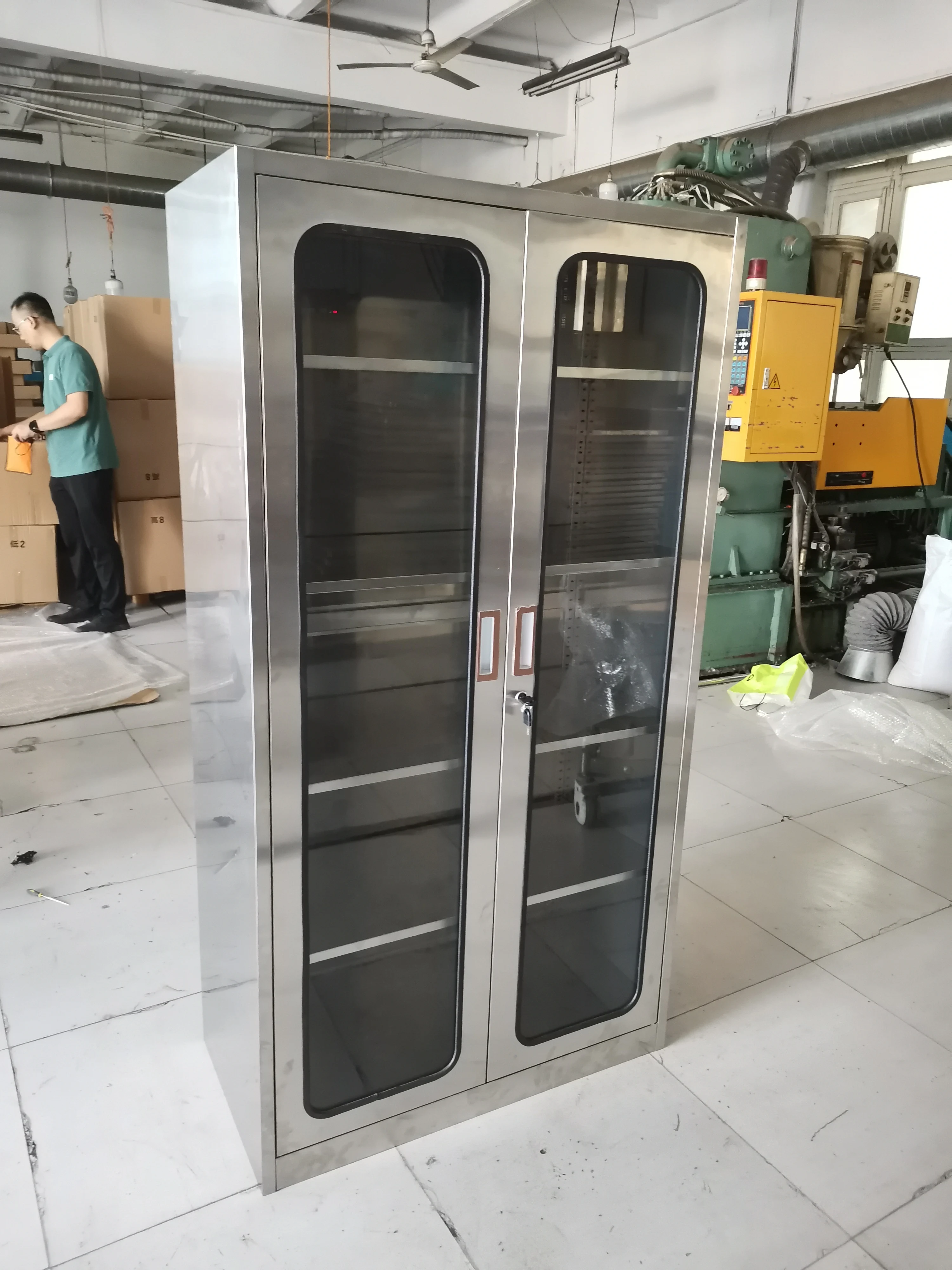 Chemical Reagent Storage Cabinet - Lab Display for Hospital