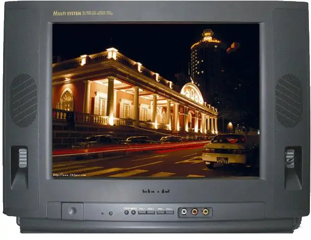 17-inch CRT LED TV with Multi-Language Display for Hotel Use