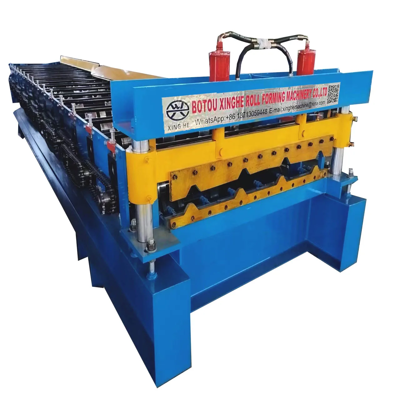 36" Cover Width Pbr Trapezoidal Roof Panel Making Machine Delta 4 Rib ...