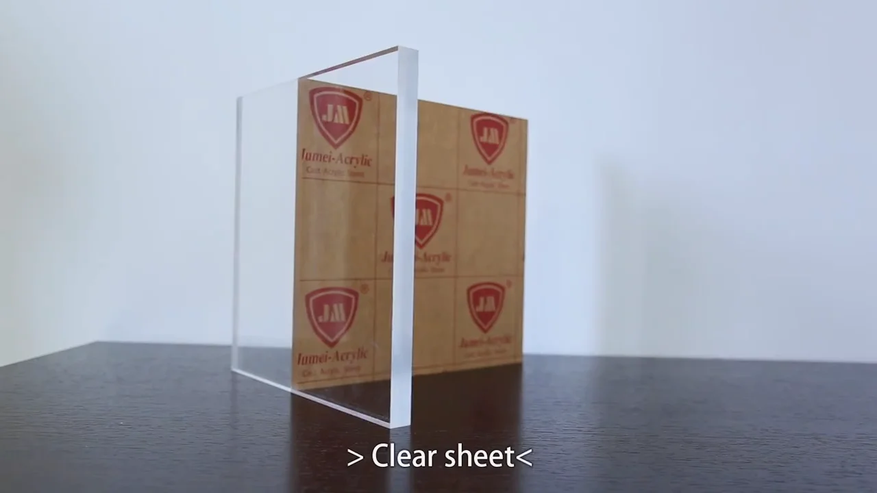 Jumei 100% Virgin Mma Polymethyl Methacrylate Pmma Sheet Clear Cast ...