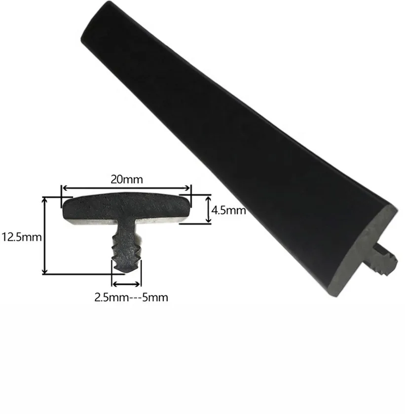 T Shaped Extrusion Rubber Seal - Buy Customized Rubber Products ...