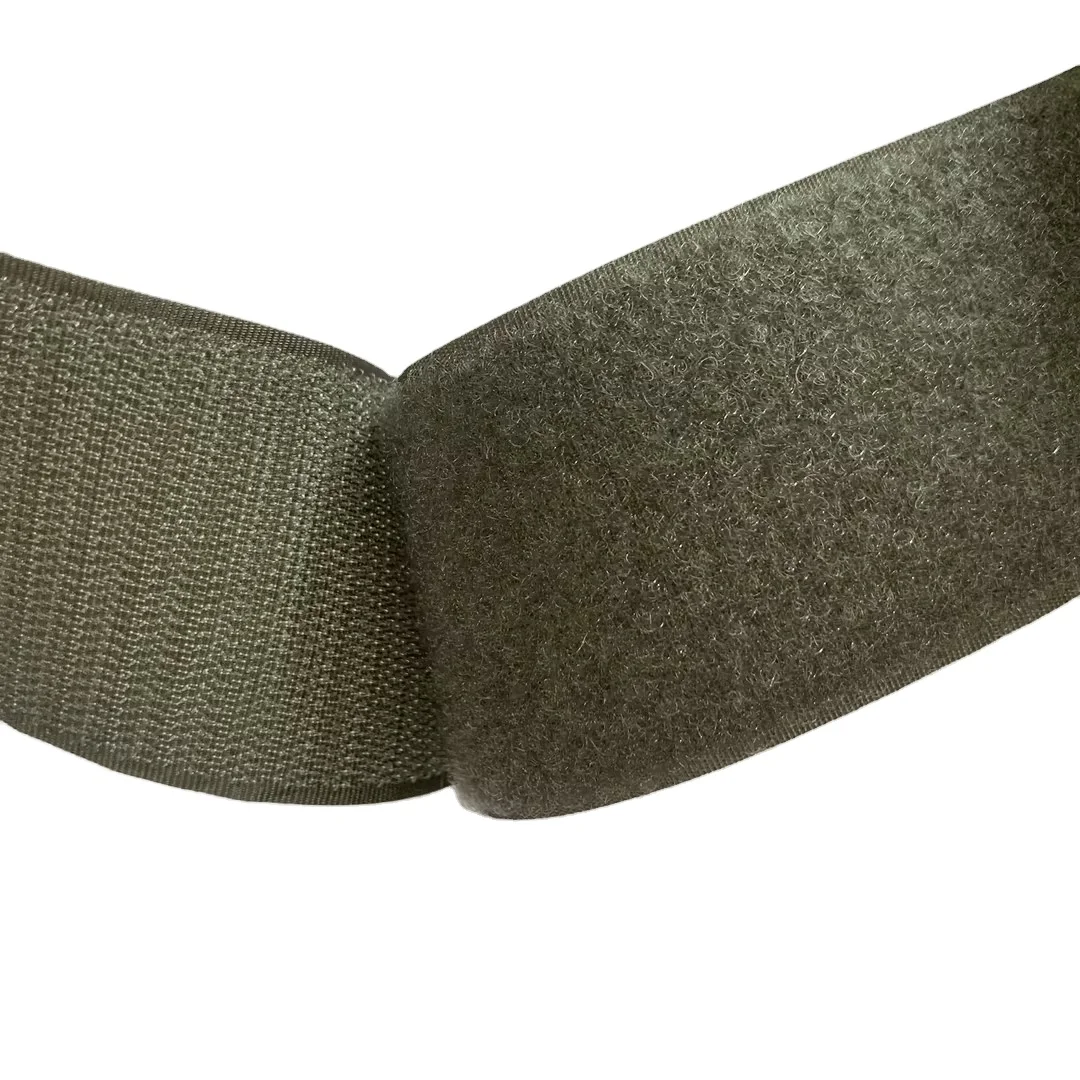 OEM Green Velcroes Double Sided Self Adhesive Hook and Loop Hoop Loop ...