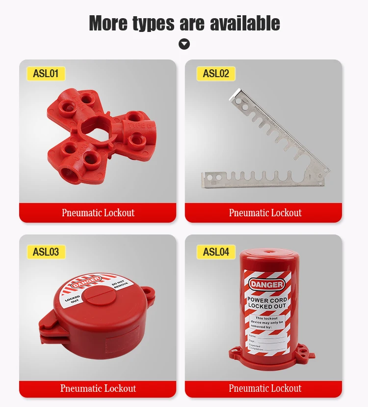 Master Engineering Plastic ABS Safety Gas Cylinder Tank Lockout - CE ...