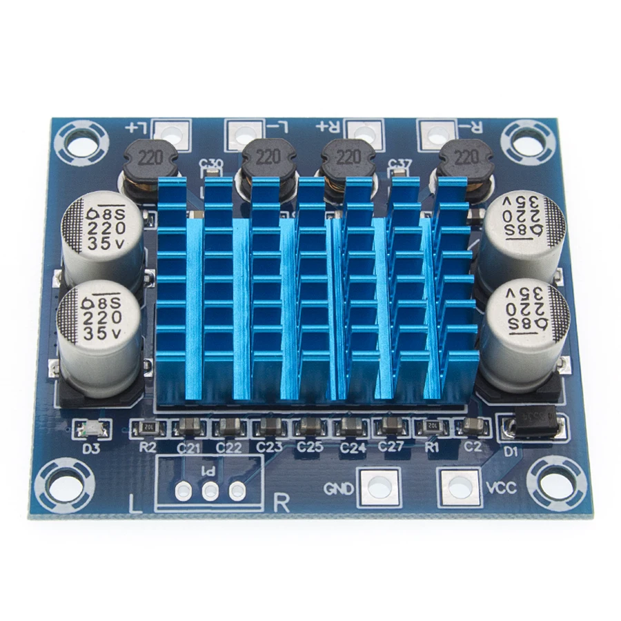 XH-A232 클래스 D 디지털 오디오 앰프 보드 HD 오디오 앰프 모듈 전원 공급 장치 12-24V 출력 30W * 2 ...