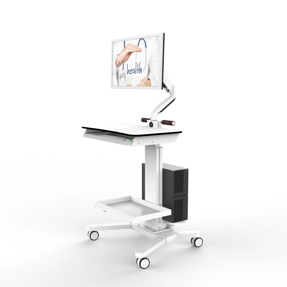 Medical Monitor Cart - Mobile Workstation for Hospitals