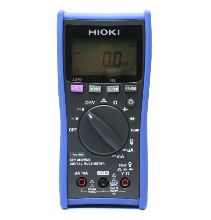 Digital Multimeter Hioki Model Dt4253 Dt422 Dt4221 Testing For Heating ...