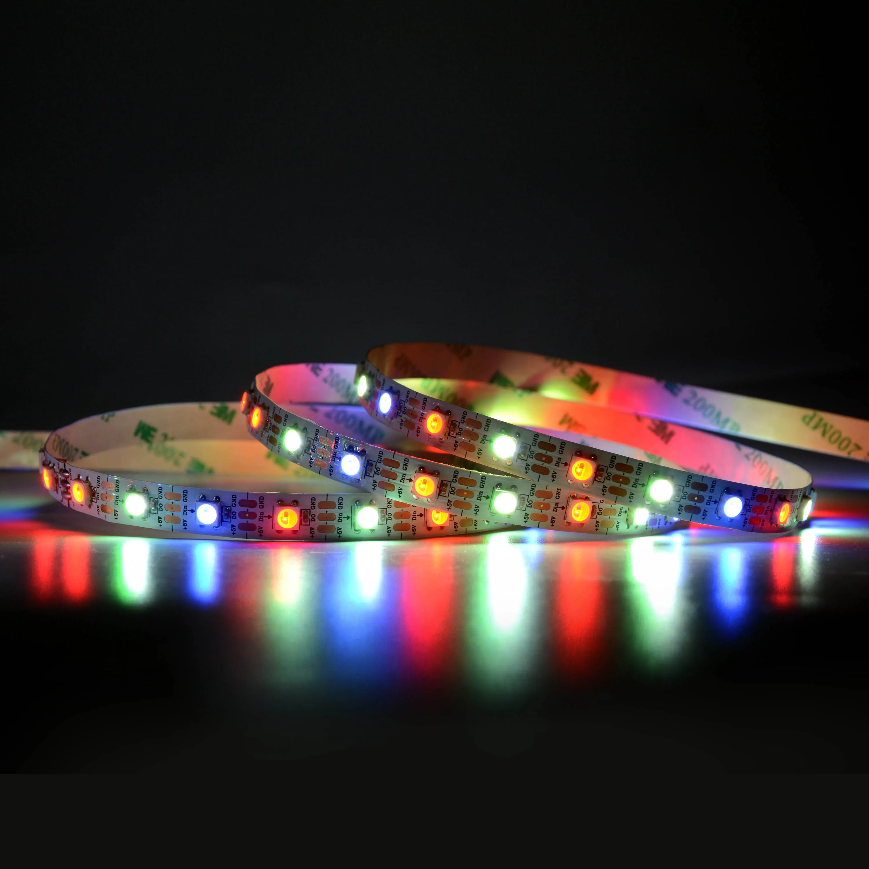 Ind9a - SK6812 60leds RGBW Programmable LED Strip Light
