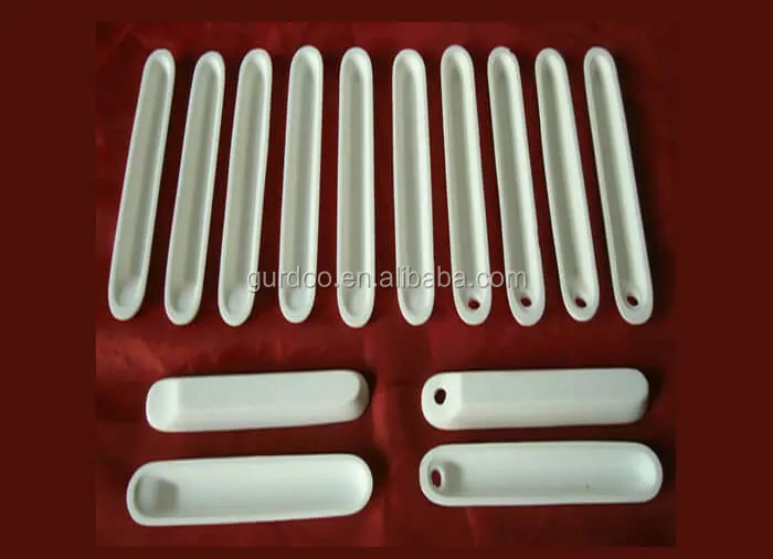 Best Price Unglazed Porcelain Combustion Boats with Alumina Ceramic ...