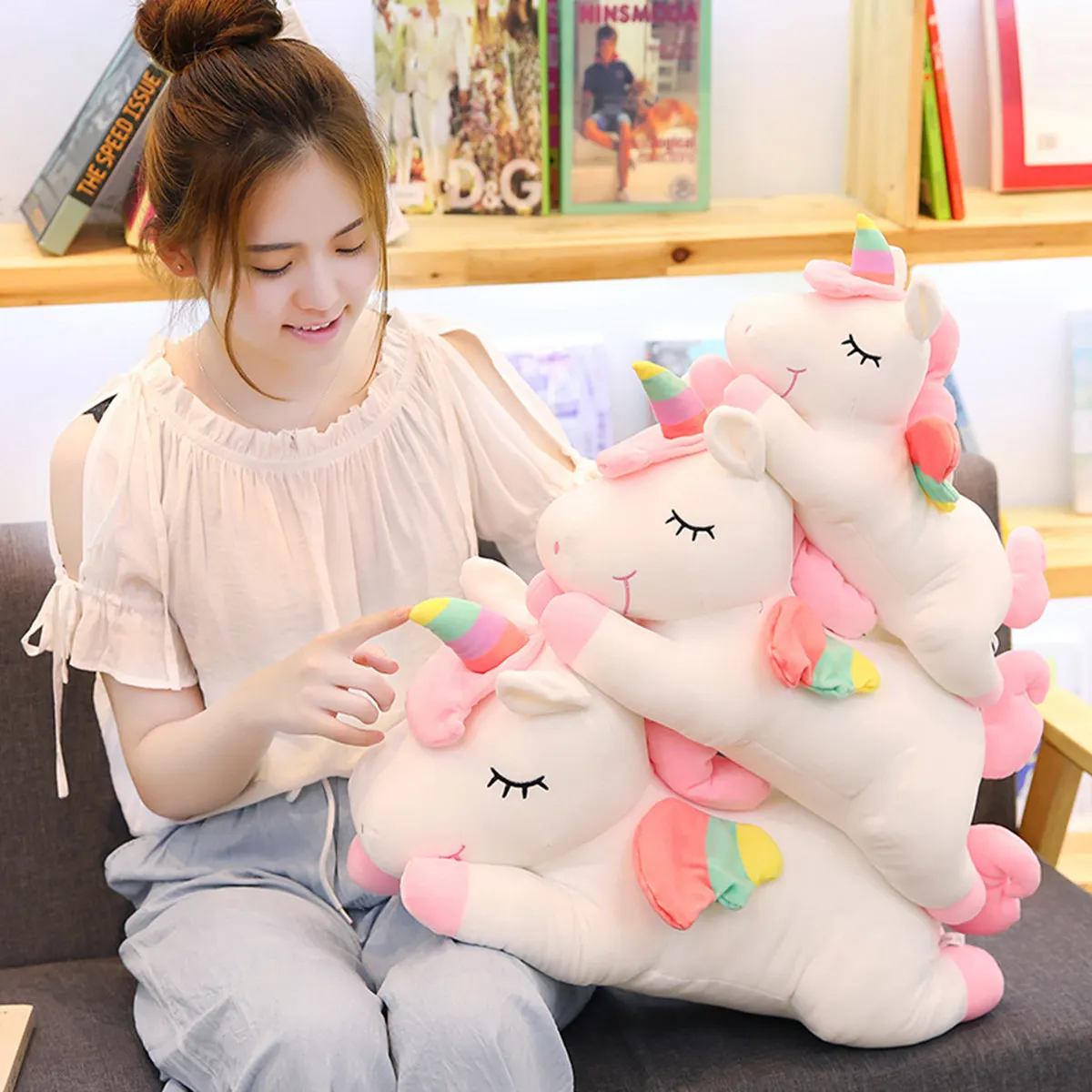 40cm Beautiful Unicorn Toys Stuffed Unicorn Gifts For Girls - Buy ...