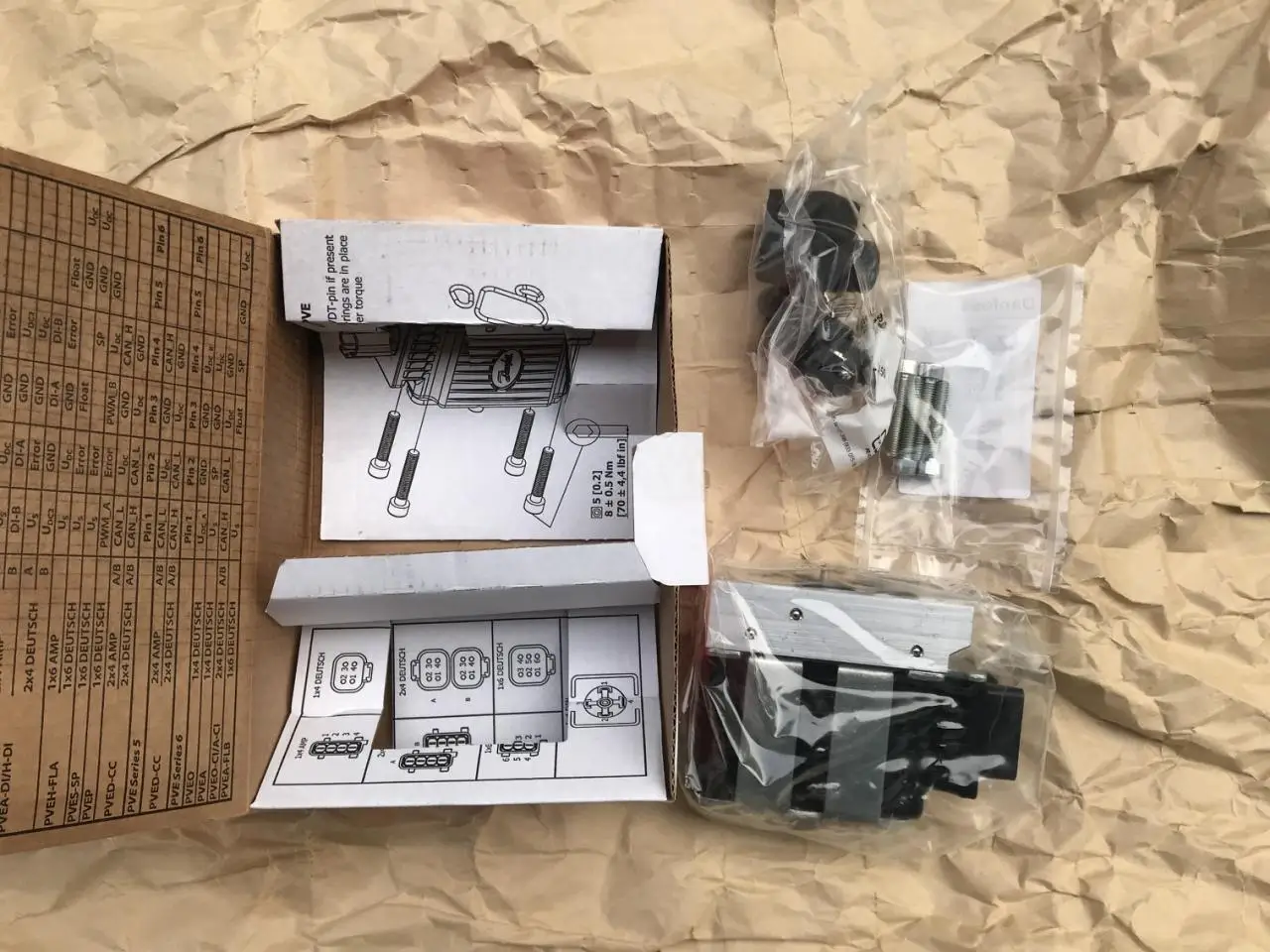 11166829 Sa'ao Danfoss Hydraulic Proportional Valve Pvg32 Electronic ...