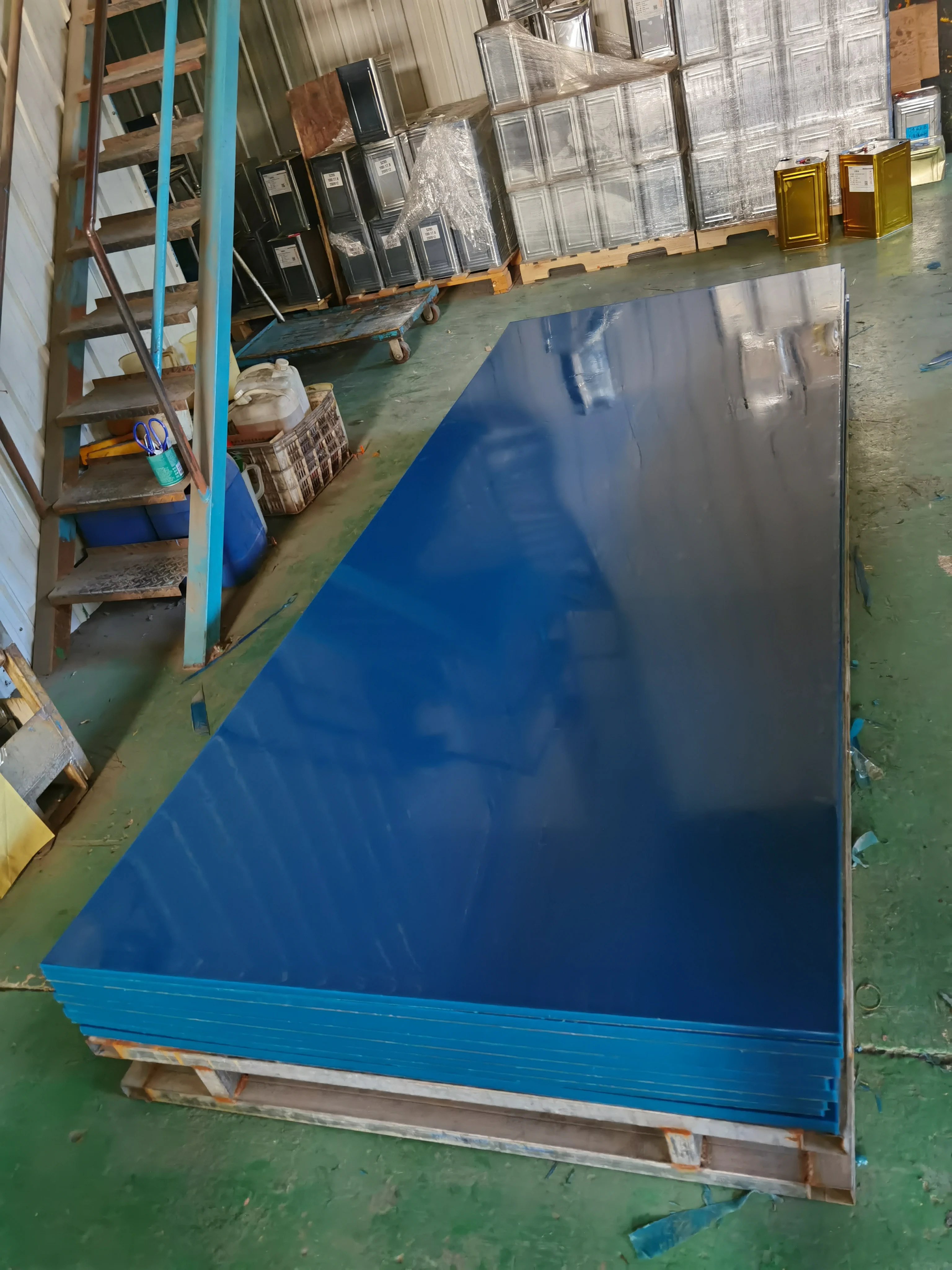 Poly PU Sheet - Solid Full Metal Back Polyurethane Sheeting
