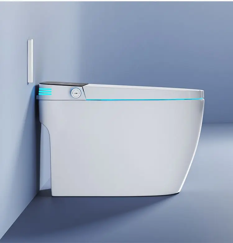 Smart Home Automation System: Square Smart Toilet with Remote Control