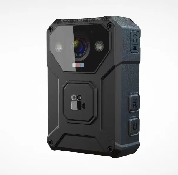 4G Body Worn Camera PTT Intercom Audio Recording GPS Wearable Night ...
