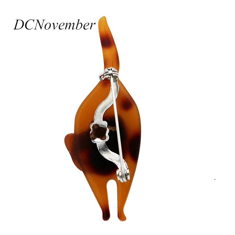 Vintage Cat Brooch Pin Acrylic Resin Acetate Brooches Animal Brooch ...