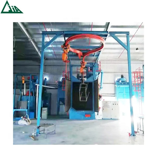 Q37 Shot Peening / Wheel Abrator / Sand Blasting Machine - Buy Shot ...