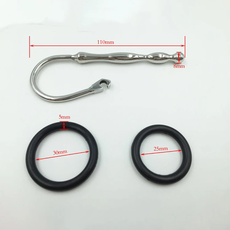 Stainless Steel Urethral Sound Rod - Dilation Stimulator