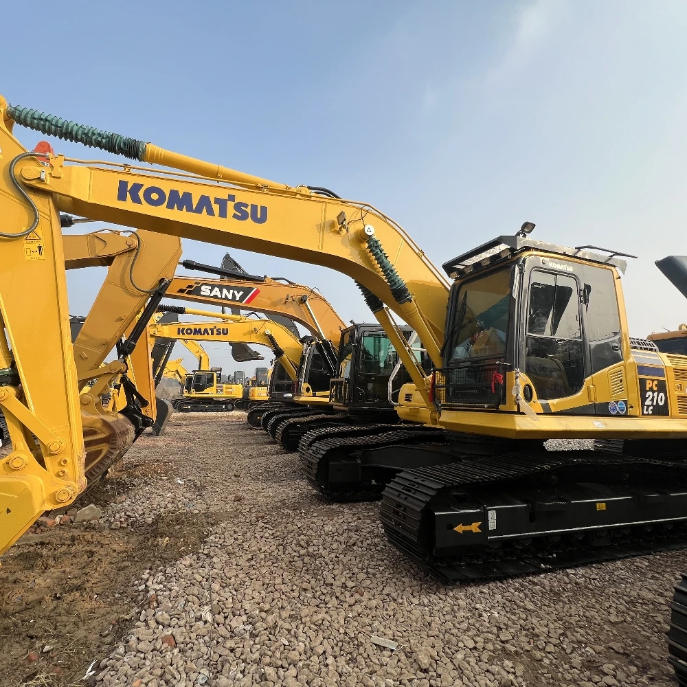 Used Komatsu Excavator Used Japan Excavator 21ton Komatsu Pc210lc ...