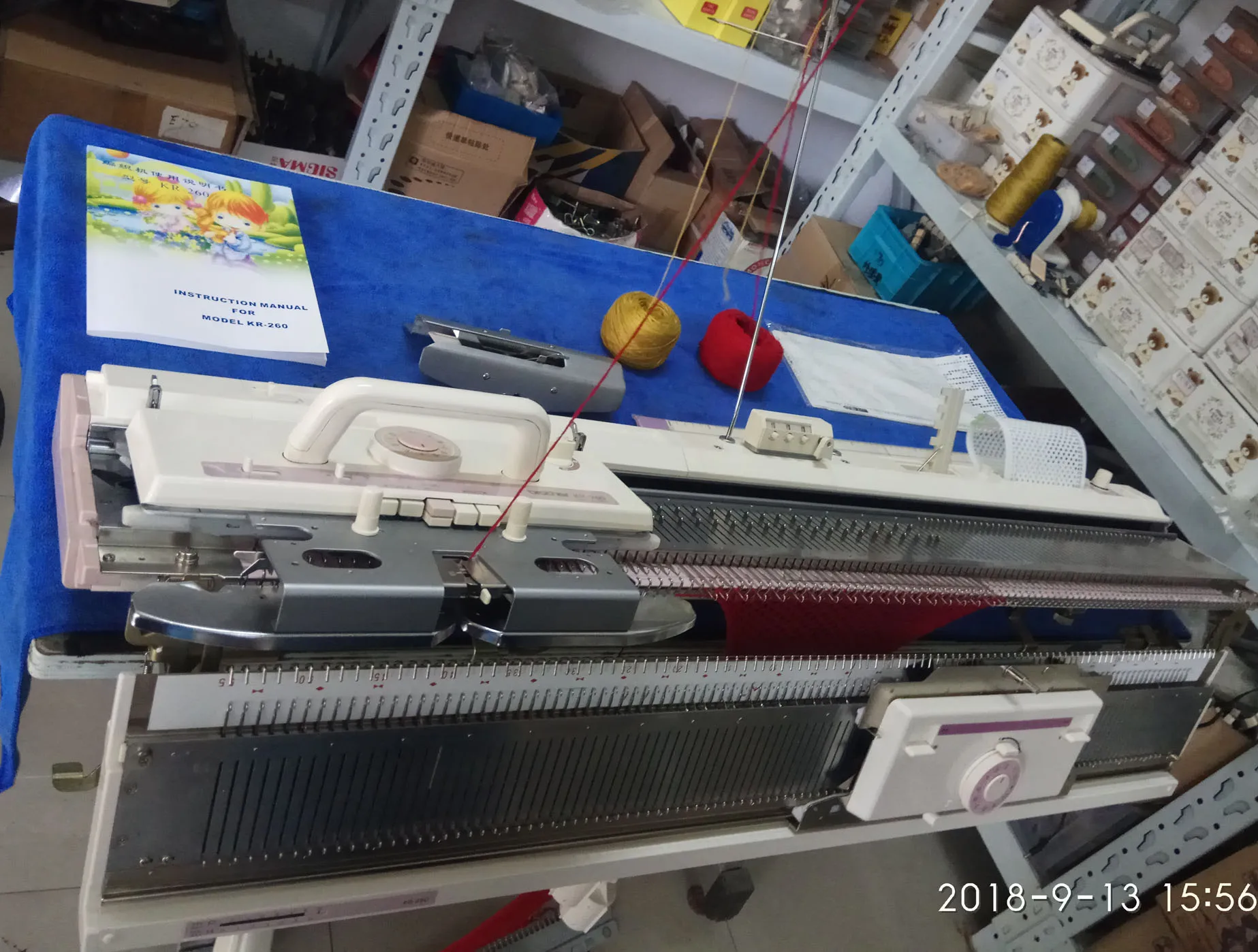 Kh Brother Silver Reed Hand Manual Flat Knitting Machine Kh970,Kh851 ...