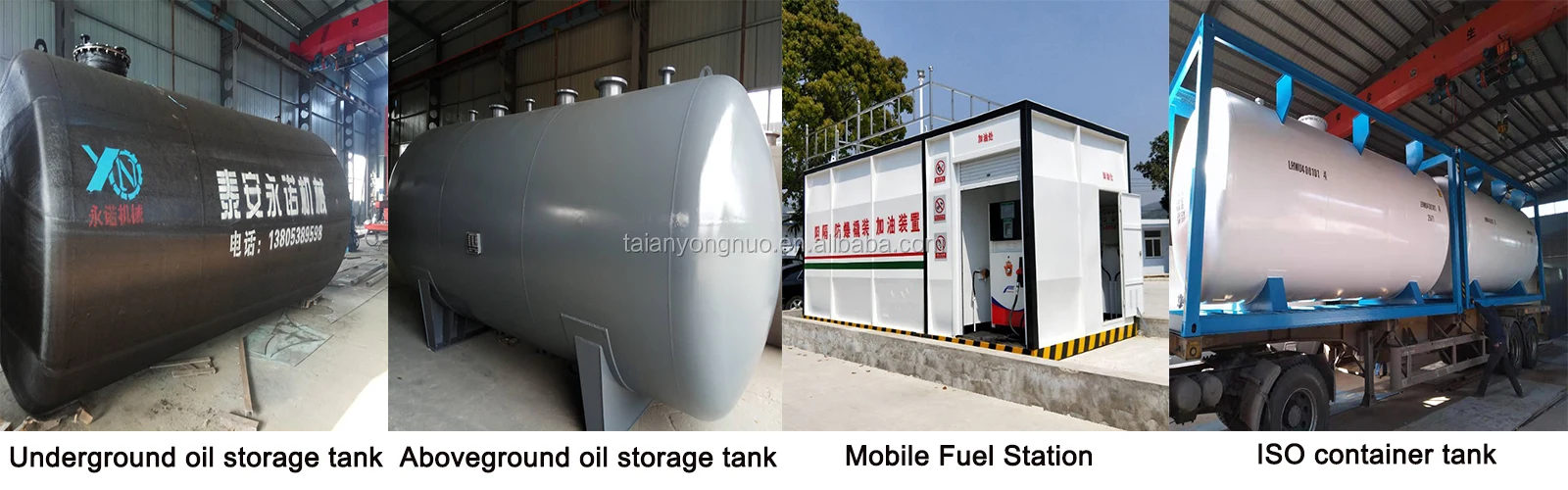 YONGNUO 400m3 Oil Crude Storage Tanks for Sale - Durable & Customizable