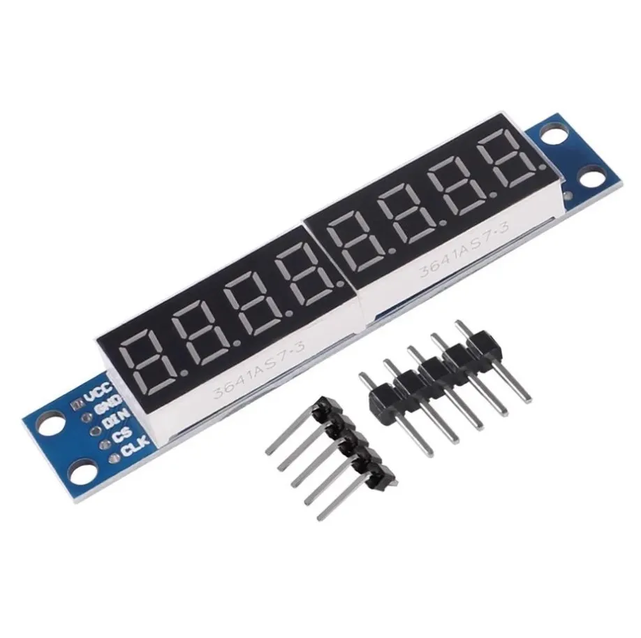 8-bit digital tube display module MAX7219 LED display supports cascaded ...