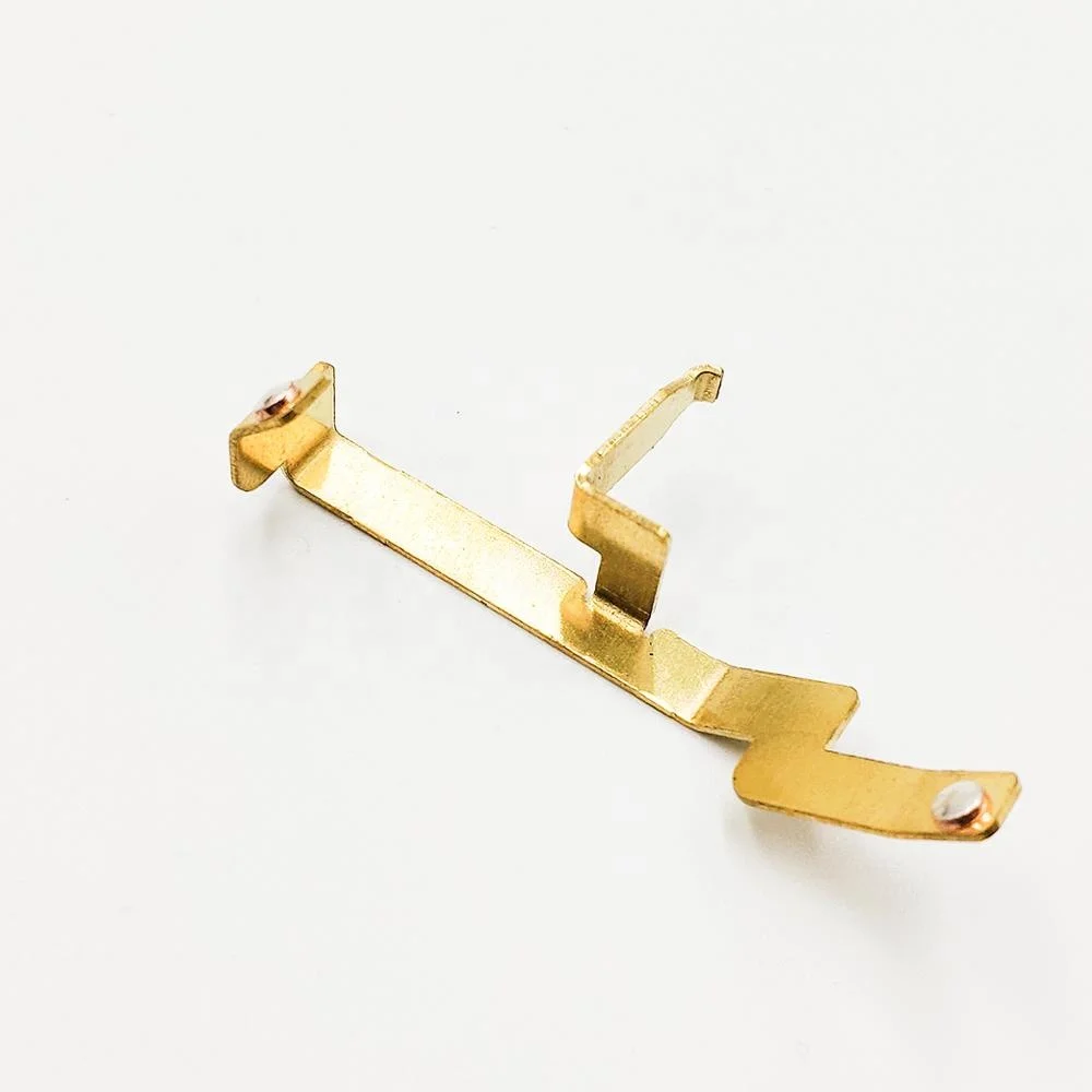 Customized Metal Stamping Brass Electric Contacts Socket Shrapnel For ...