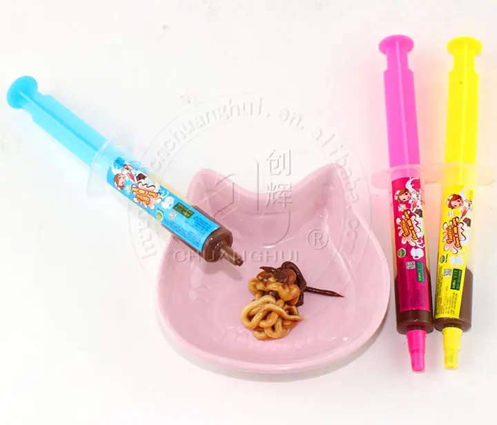 Two Colors Needle Syringe Chocolate Milk Candy - Chuanghui