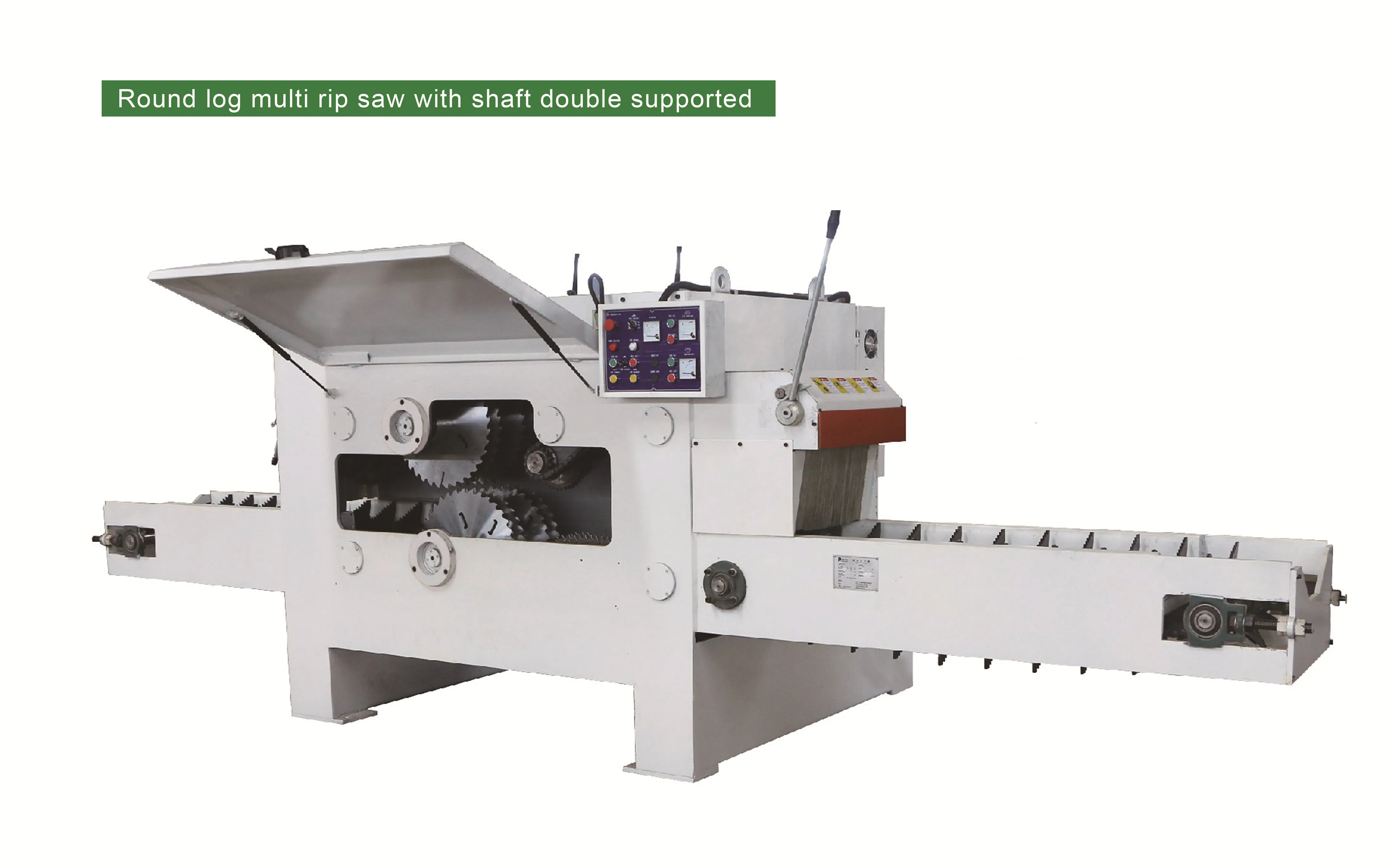 Wood Log Multi Rip Saw Machine - Precise and Automatic Cutting