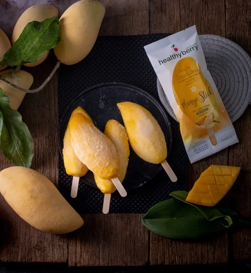 Namdokmai Golden Mango Ice Stick Thakolsri Farm Brand Frozen Mango ...
