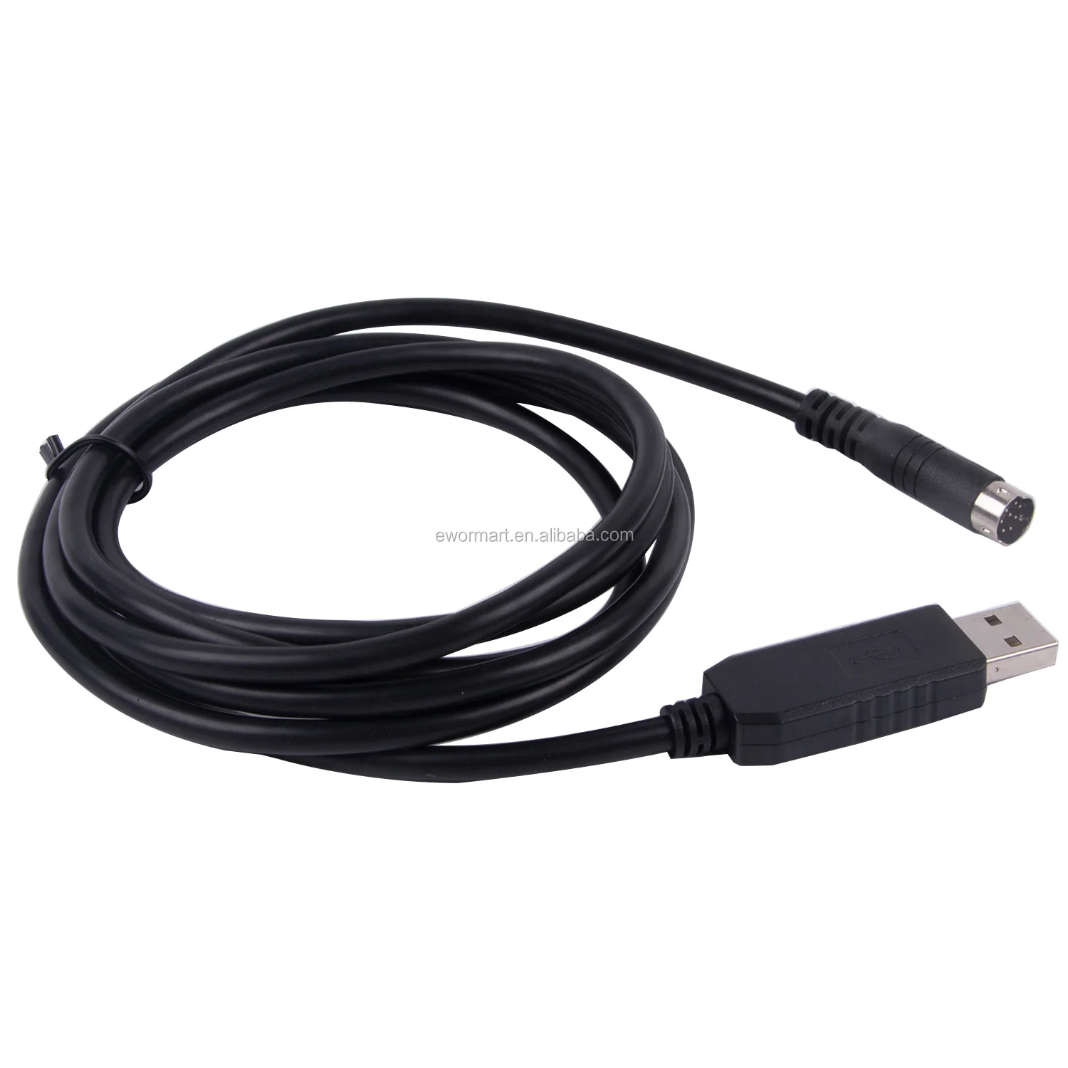 Ftdi Usb To 8 Din Programming Cable For Kenwood Tm-v71 Tm-v71a Tm-v71e ...