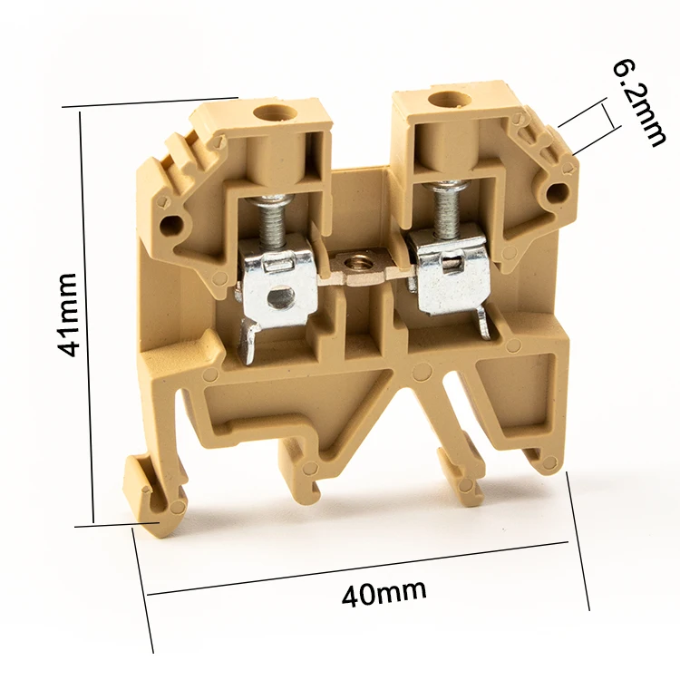 SAK2.5 Din-Rail Terminal Blocks - Reliable Wire Connecting