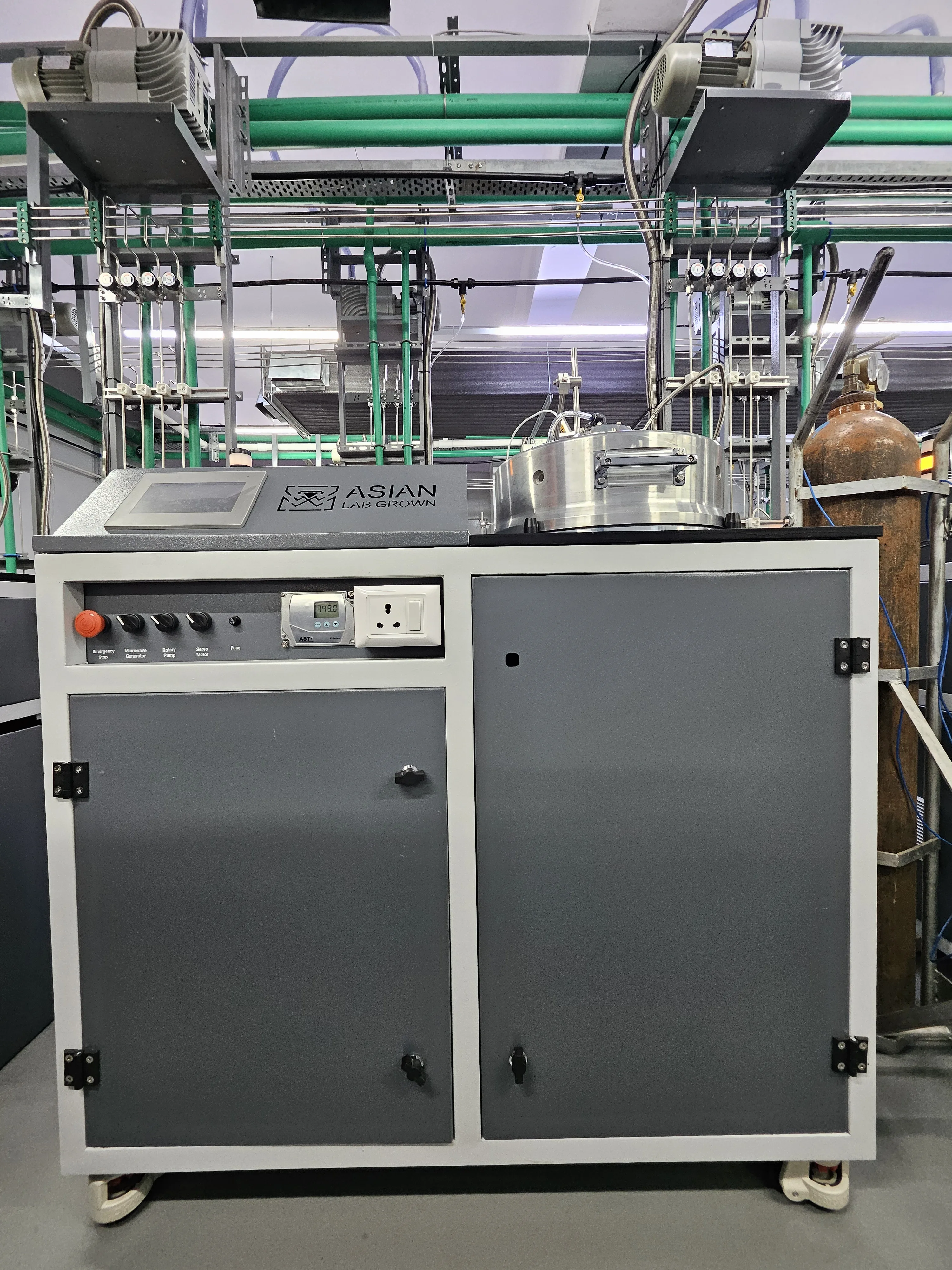 MPCVD Machine with Z Axis Diamond Cutting Machine Microwave Plasma ...