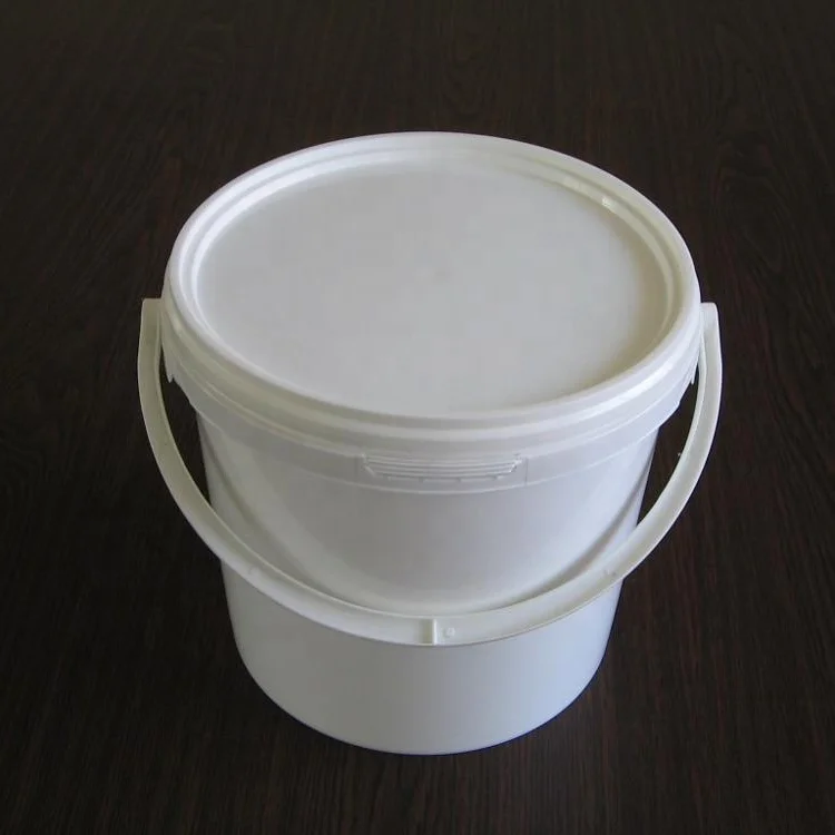 1 Gallon Plastic Bucket - Eco-Friendly & Customizable