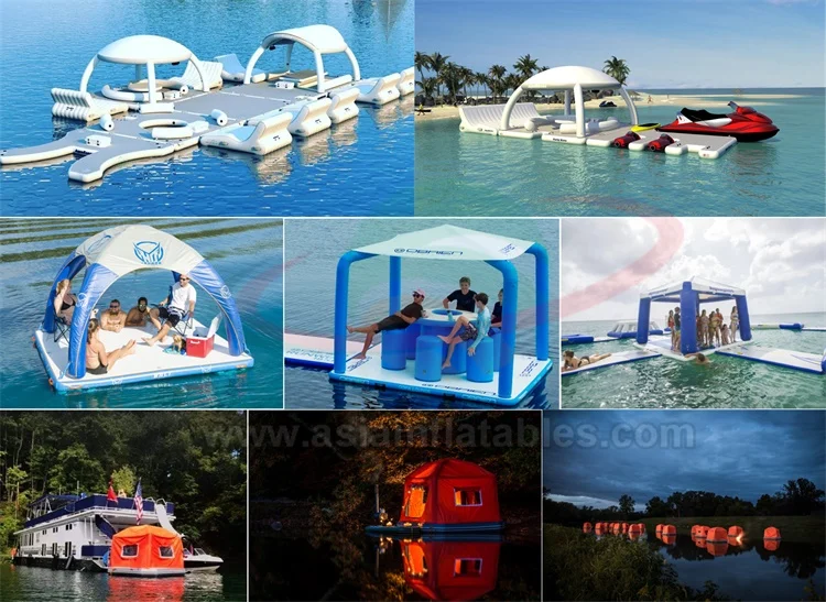 Dwf Custom Inflatable Aqua Banas,Inflatable Yacht Beach Bana Tents For ...