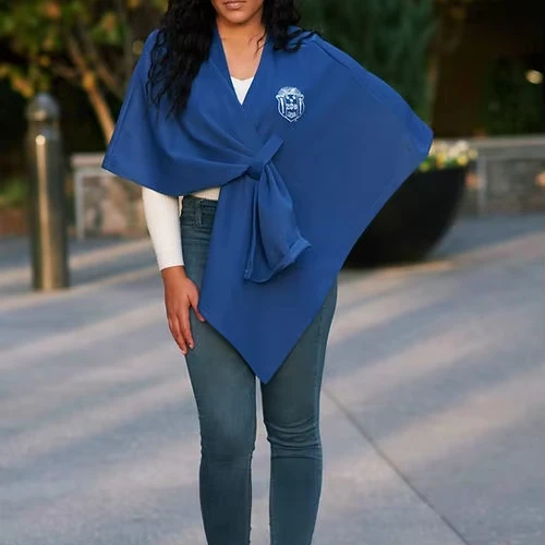 Zeta Phi Beta Sorority Logo Scarf Wrap for Women Long Winter Warm ...