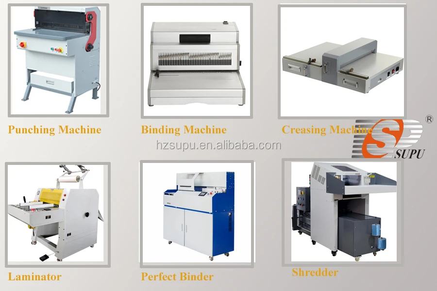Manual A4 Book Binding Machine Paper Perforating Machine For Spiral ...