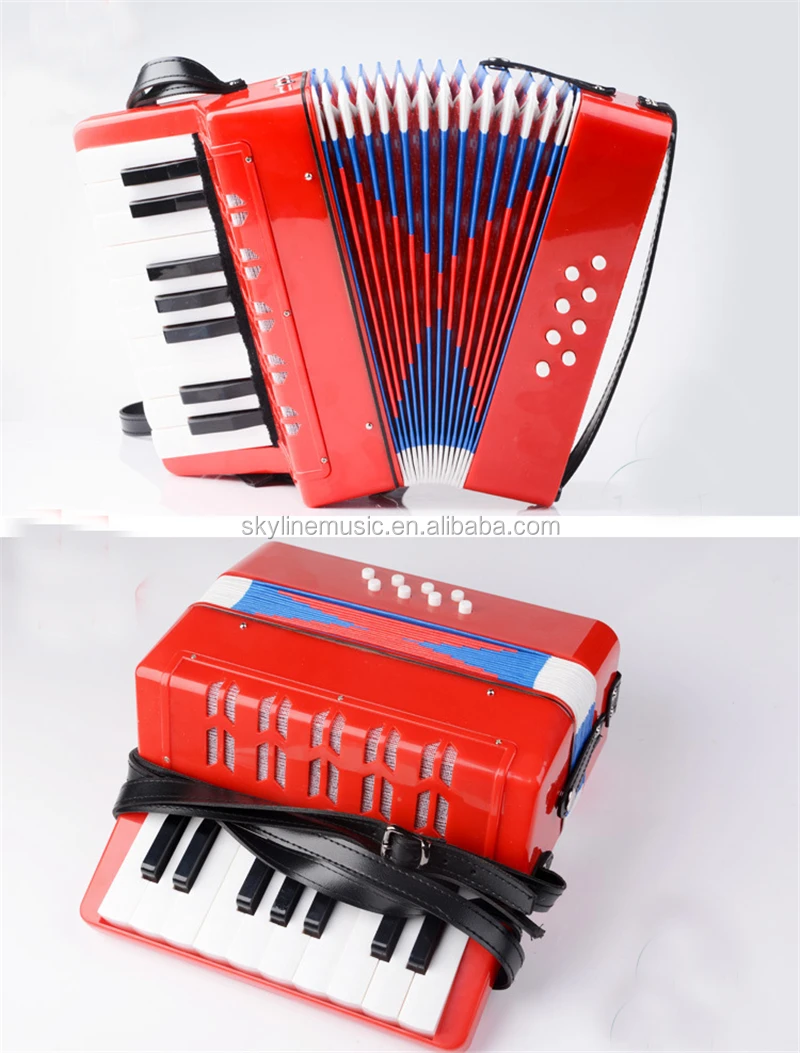 17 Keys 8 Bass Children Toy Accordion, Small Accordions| Alibaba.com