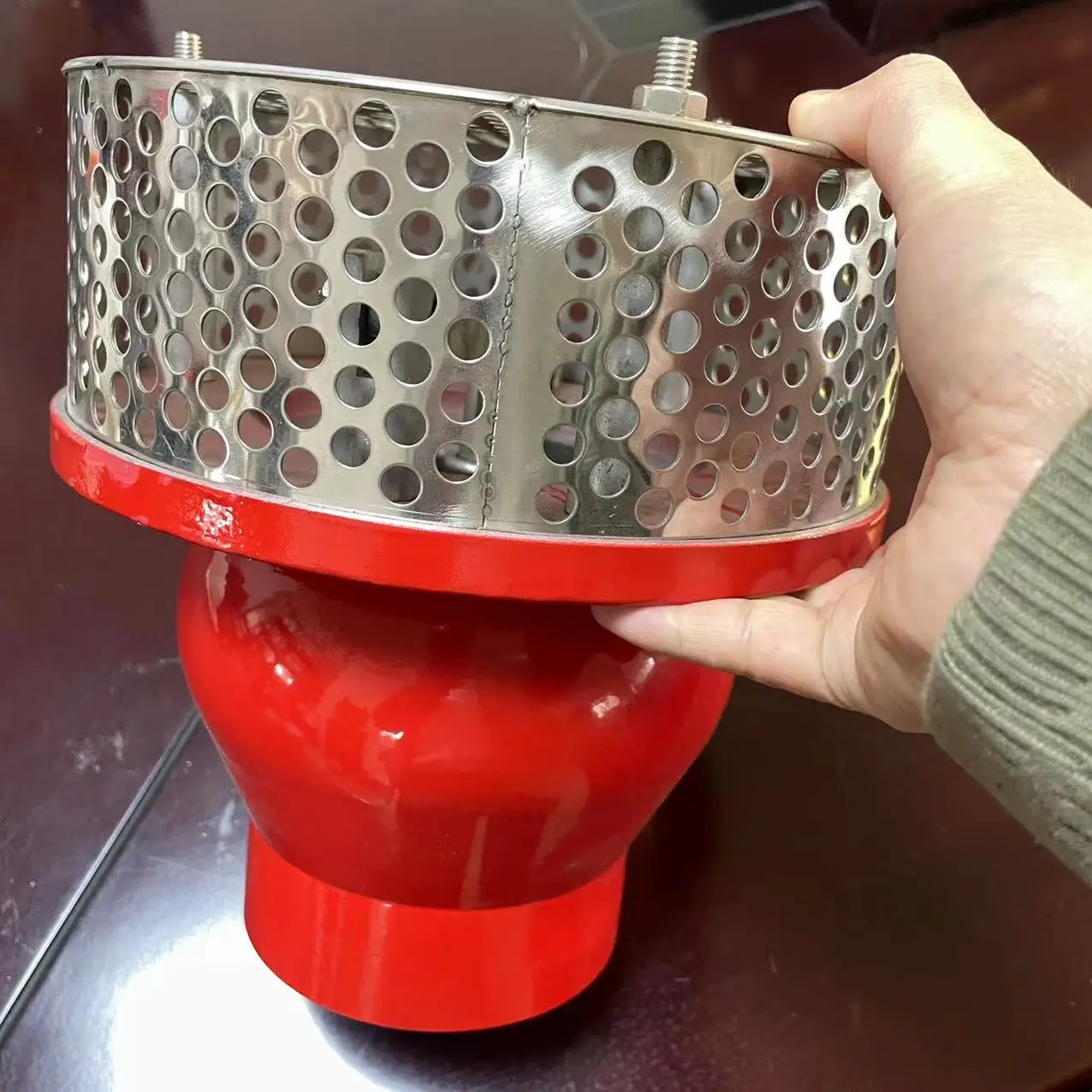 Storz Head With Basket For 100mm Hose Front 200-250mm Long Fire ...