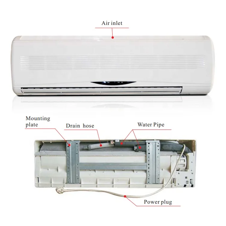 Wall Mounted Built-In Condensate Pump FCU Fan Coil Unit – 2.19kW ...