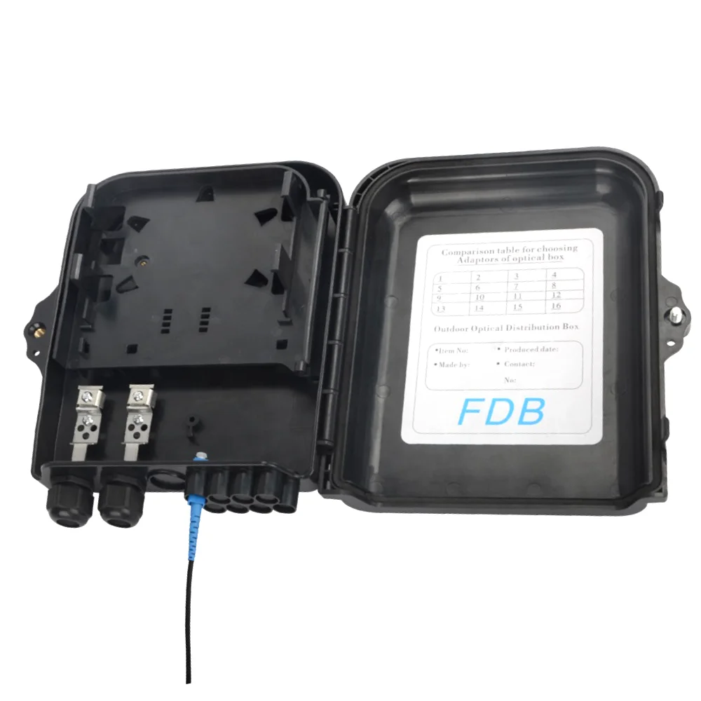 8 Ports Ftth Pc Abs Odp Fiber Distribution Box - Buy 8 Ports Odp Fiber ...