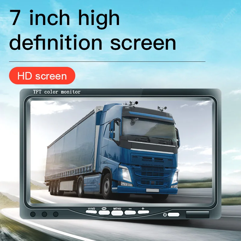 CCENTEN 7inch Car Display Monitor Waterproof Reverse Rearview Camera ...